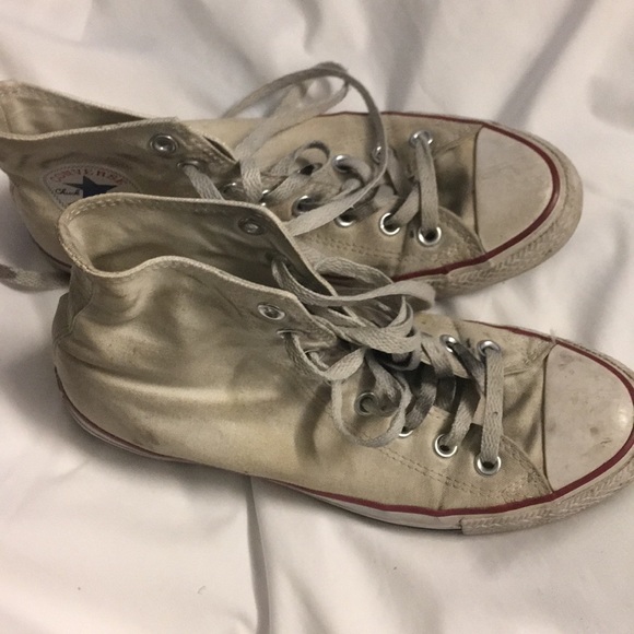 Converse | Shoes | Used High Top White Converse | Poshmark